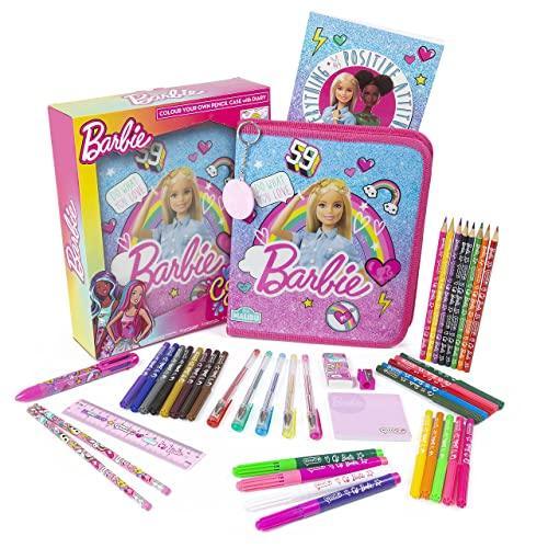 Barbie Colour Your Own Pencil Case Including Diary | toylibrary.lk